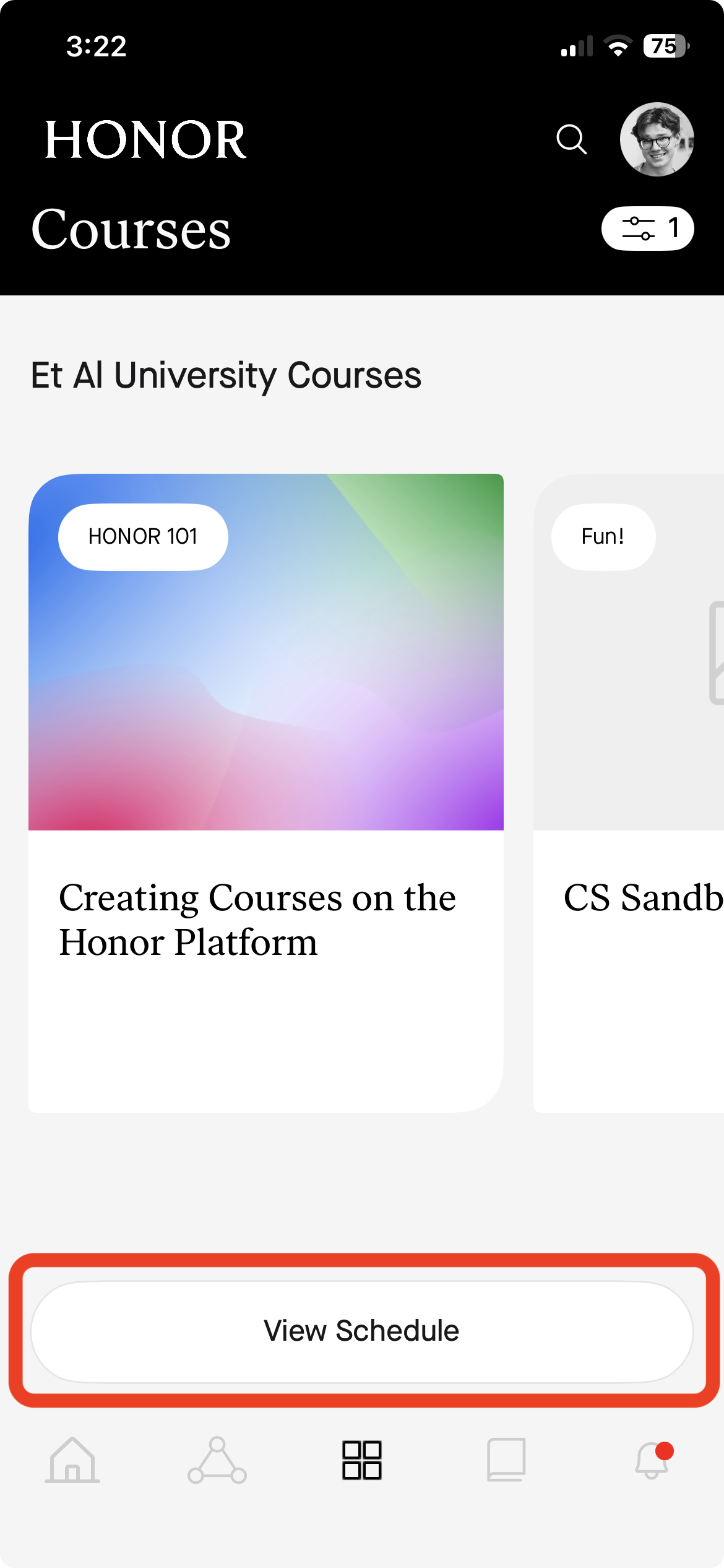 How do I see when course material is due? – Honor Education