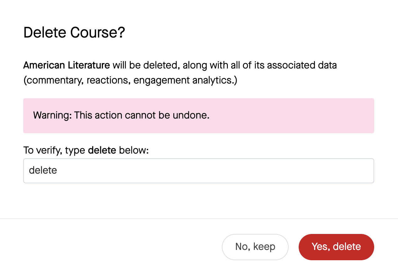 How do I delete a course? – Honor Education