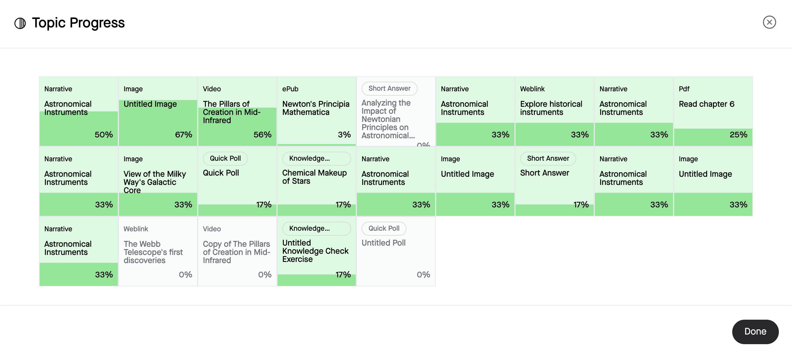 How do I view Learner progress in my course? – Honor Education